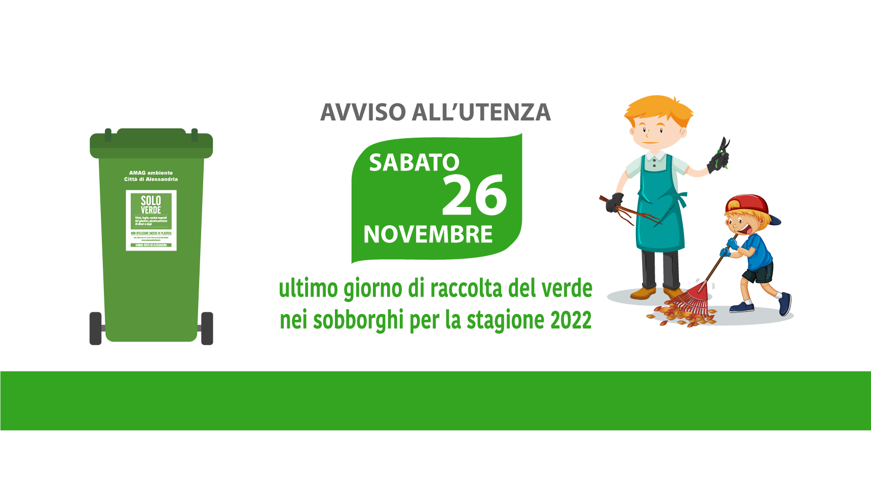 AMAG Ambiente: prorogata fino al 26 novembre la raccolta differenziata ...